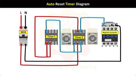 Auto Reset Timer Diagram Electrical Electricalengineering