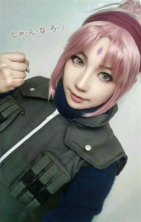 Pin By Vastsilver On 美麗girls Costume Players Sakura Cosplay Naruto