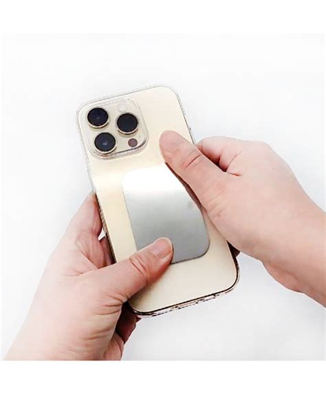 아이베란다 금속 스티커 플레이트 자석 홀더 부착용 Ca 실버원형40x40mm 아이베란다 공식몰 Diy목공자재