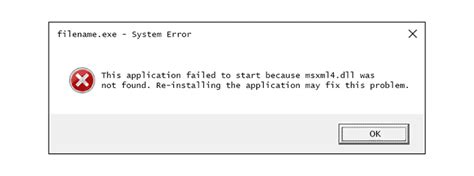 How To Fix Msxml4 Dll Not Found Or Missing Errors
