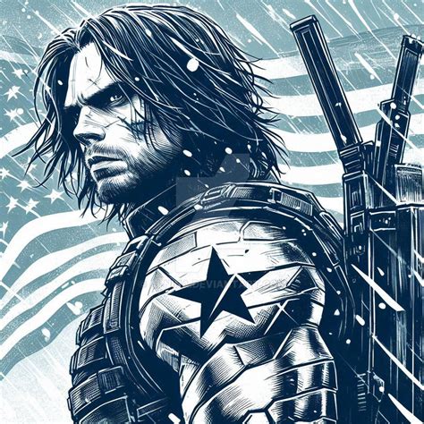 The Winter Soldier By Ai Nina On Deviantart