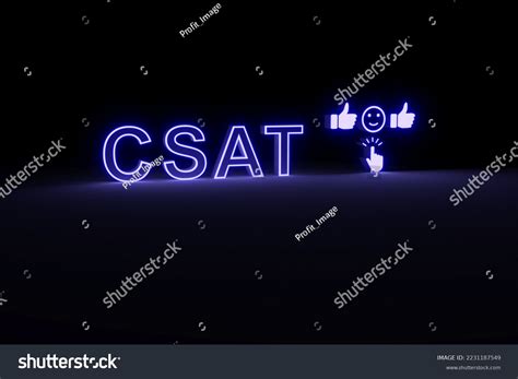Csat Neon Concept Self Illumination Background Stock Illustration