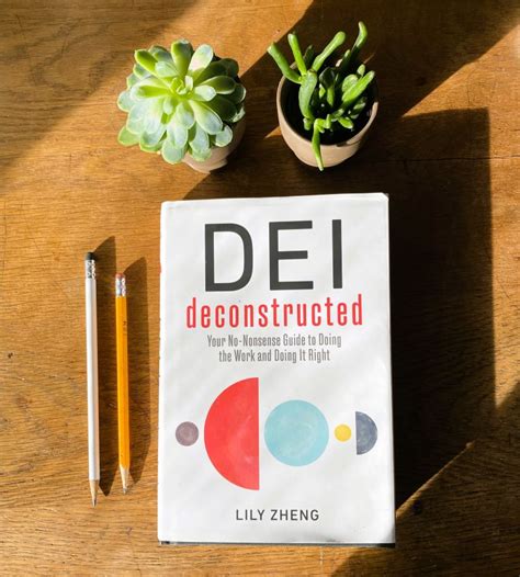 Were Reading Dei Deconstructed By Lily Zheng This Book Was Recently Published In November And
