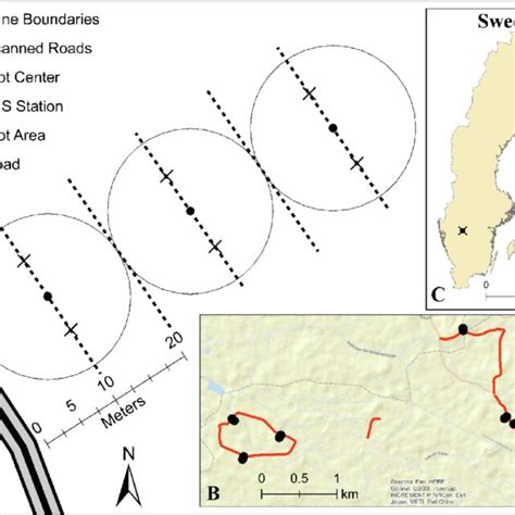 Schematic Representation Of Spatial Disposition Of A Group Of Plots In