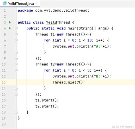 多线程的常用方法——休眠、让步、优先级、打断、插入、守护线程用于线程让步的 Csdn博客