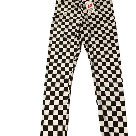 Checkered Forever21 Leggings Depop