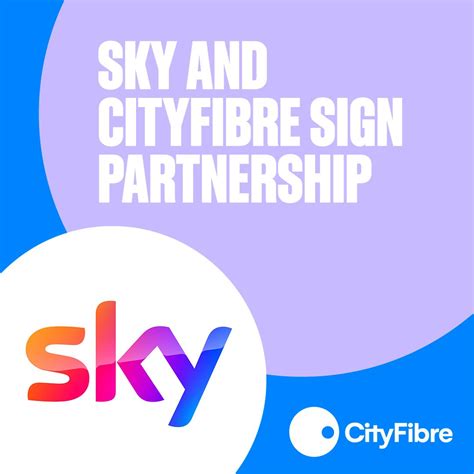 Josie Guynan On Linkedin Great News For Cityfibre And Skys Customers 😊