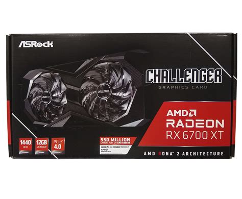 Placa De Video Amd Asrock Challenger D Radeon Rx Xt
