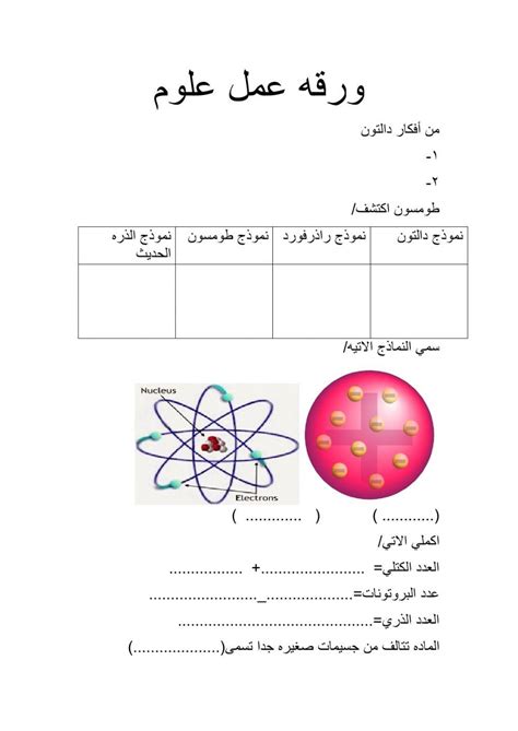 ورقه عمل علوم Interactive Worksheet Live Worksheets