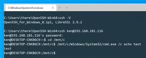 Interop Hangs Inside Sshd Session Initiated By Win32 Openssh Client