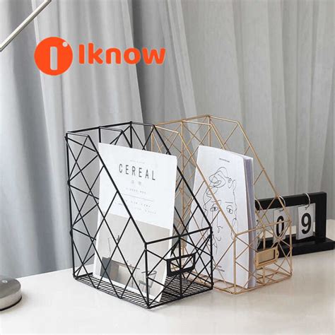 i know folder desktop metal creative nordic hollowed out magazine