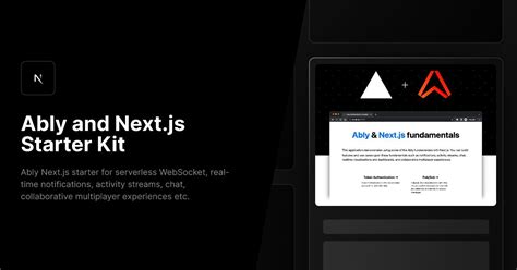 ably on linkedin ably and next js starter kit vercel