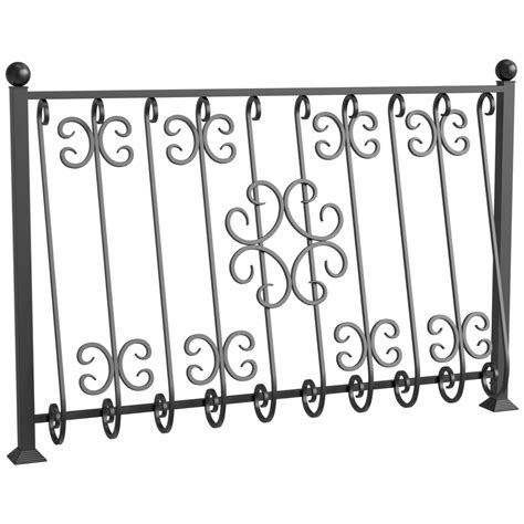 Metal Railing 3d Model A23d
