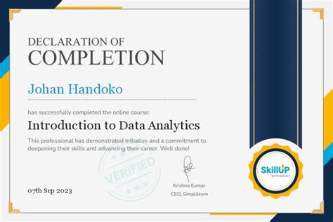 Johan Handoko On Linkedin Johan Handoko Has Successfully Completed The Online Course