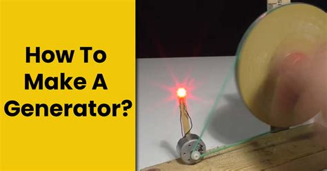 How To Make A Simple Electric Generator at Boyd Ferguson blog