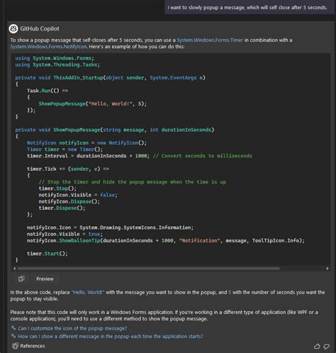 Using Github Copilot To Help Write Legacy Code A Vsto Plugin