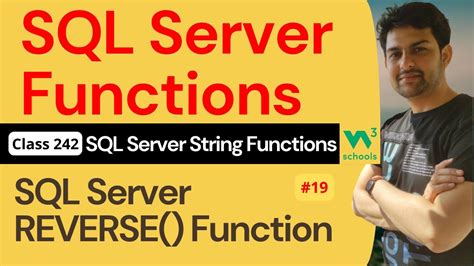 Sql Server Functions Sql Server String Functions Sql Server Reverse