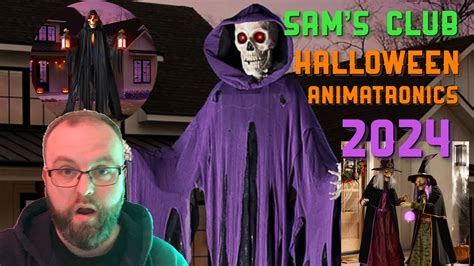 Sams Club Halloween Animatronics 2024 Plus More Youtube