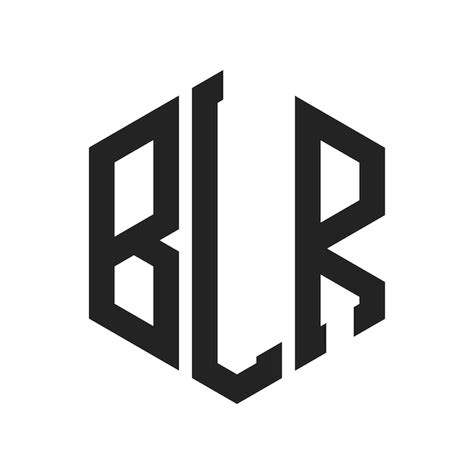 Premium Vector Blr Logo Design Initial Letter Blr Monogram Logo Using