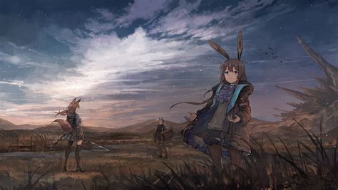 Arknights 4k Ultra Hd Epic Video Game Landscape Wallpaper By Axle