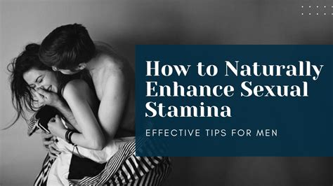 How To Increase Sexual Performance Naturally Tips For Men