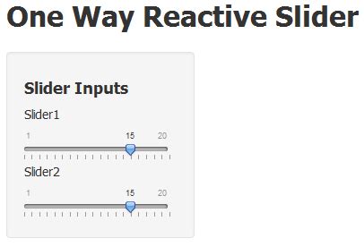 R Shiny Bi Directional Reactive Widgets Stack Overflow