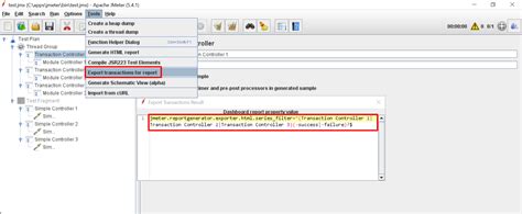 performance jmeter html dashboard shows nan for the total row when