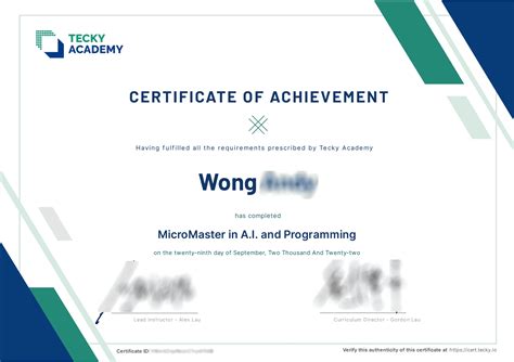 Micromaster In Ai And Programming Self Paced Tecky Academy