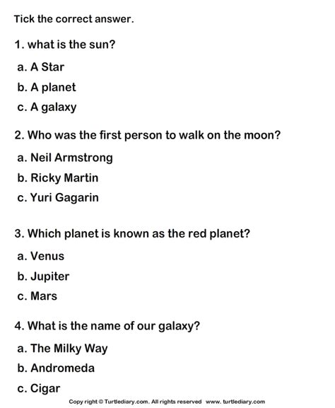 Third Grade Science Solar System