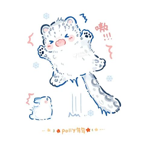 豹豹吓一跳 花瓣网