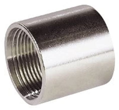4 Npt 316 Stainless Steel Socket Female Female Joiner Coupling