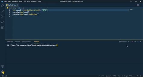 what are buffers in node js geeksforgeeks