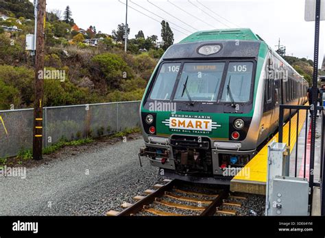 Smart Train Sonoma Marin Area Rail Transit Train Commuter Rail Service