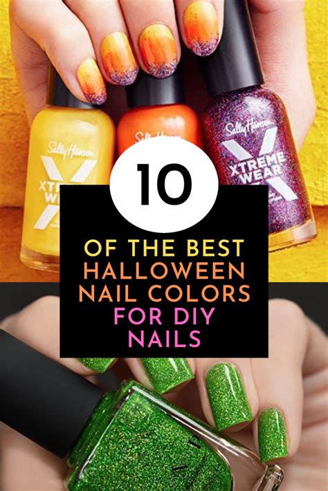 10 Must Try Halloween Nail Colors And Designs