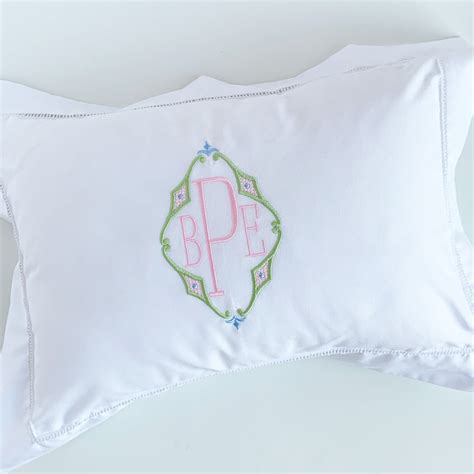 White Hemstitch Boudoir Pillow Sew Sew Swell