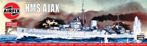 Airfix A03204v Hms Ajax Model Kit Rails