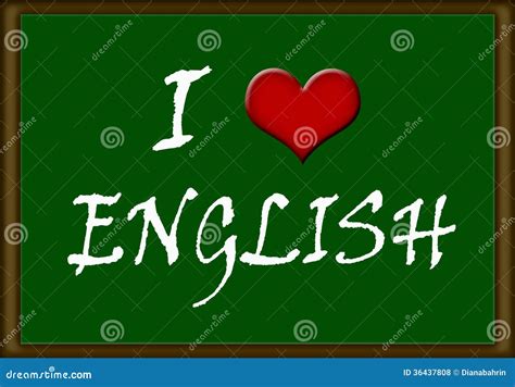 I love English stock illustration. Illustration of drawing - 36437808
