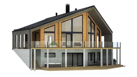 Hirsitalo Nuuna M 190 Kuusamo Hirsitalot