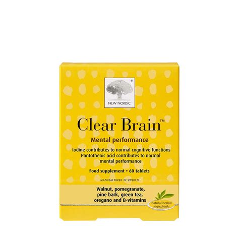 New Nordic Clear Brain Mental Performance Inspired Health