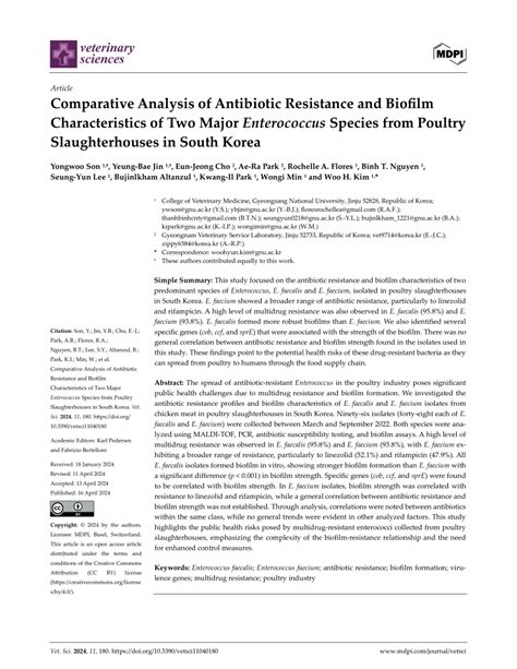 Pdf Comparative Analysis Of Antibiotic Resistance And Biofilm