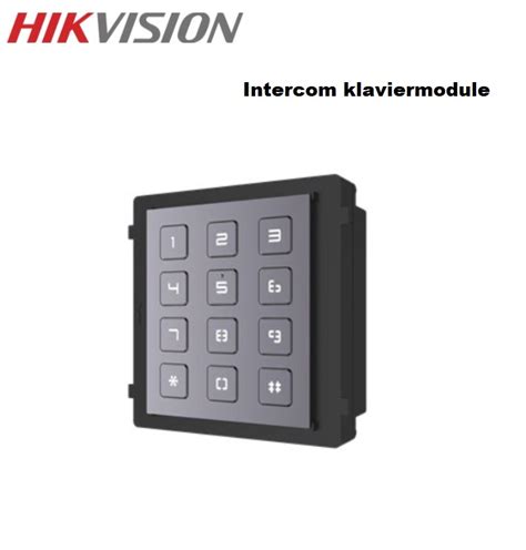 Hikvision Intercom Modular Module Toetsenbord Ds Kd Kp