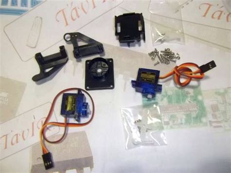 Kéttengelyes Szervovezérlés 1x Ptzfpv Opcionális 2x Sg90mg90s