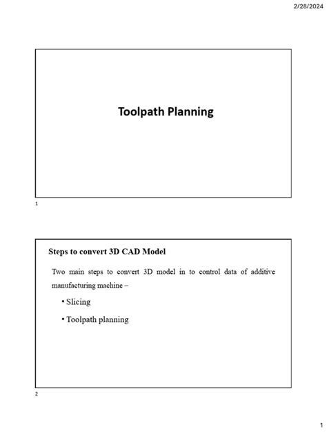 Tool Path Planning Pdf Area Machine Tool