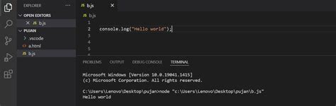How To Run Javascript In Visual Studio Code All Bachelor