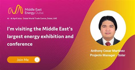Anthony Cesar Martinez On Linkedin Middle East Energy 2024