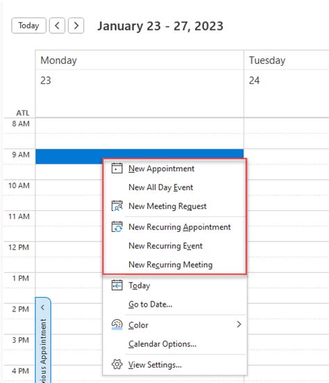 Outlook Calendar Meetings Vs Appointments Chris Menard Training