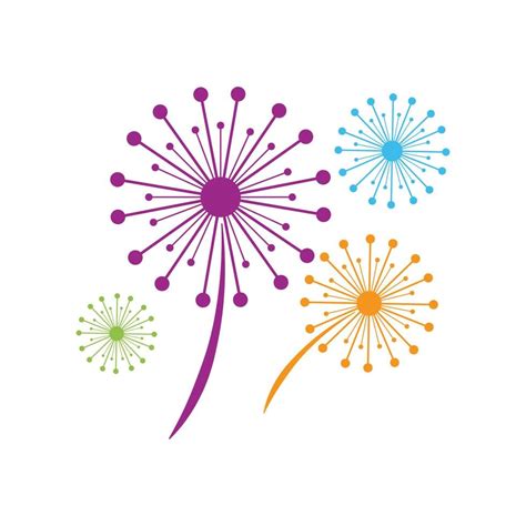 Dandelion Vector Icon Design 17118013 Vector Art At Vecteezy