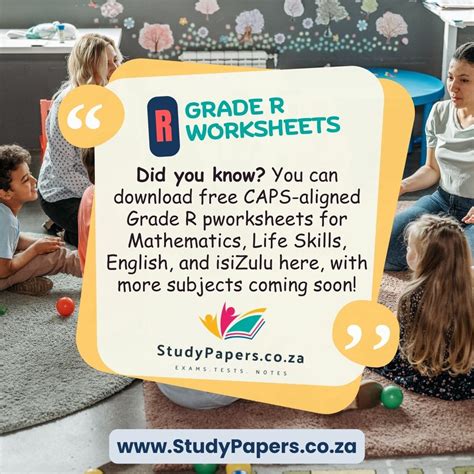 Grade R Caps Worksheets And Activities Latest Papers