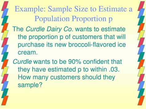 Ppt 5 3 Determining Sample Size To Estimate P Powerpoint Presentation