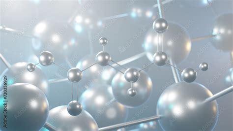 Fumaric Acid Molecular Structure 3d Model Molecule Food Additive E297